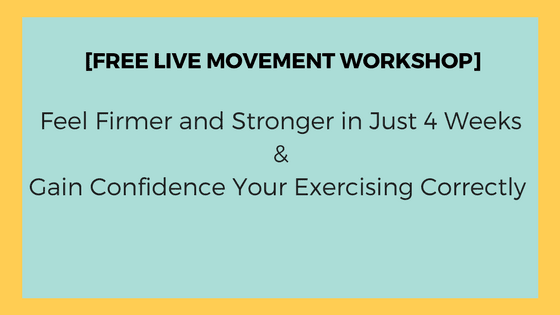 [Free LIVE Movement Workshop] Become Firmer and Stronger in Just 4 ...